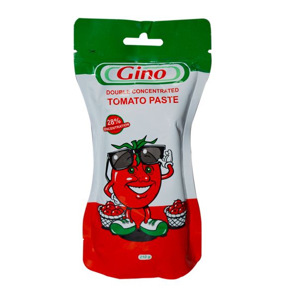 GINO TOMATO PASTE MIX SACHET 200G – Q-Mart(Qodesh Online grocery store)